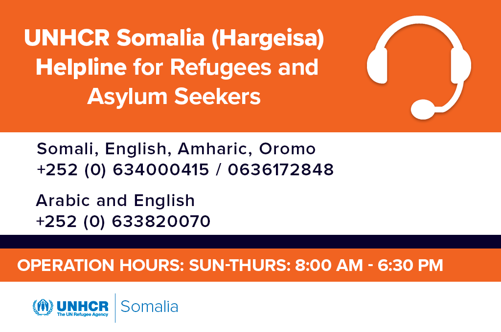 UNHCR Helpline Numbers - Telling the Real Story