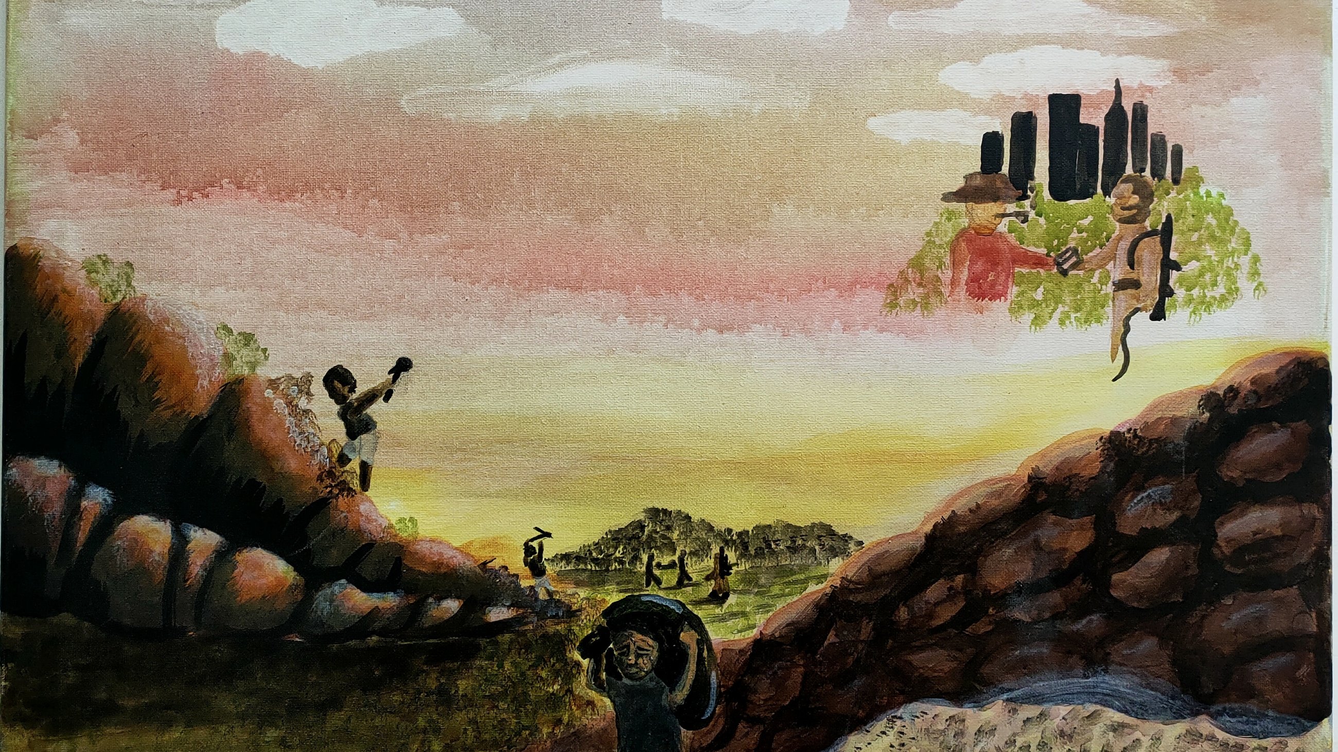 Artists in Sudan Portray Smuggling and Trafficking - Halima Musa Ahmed ...