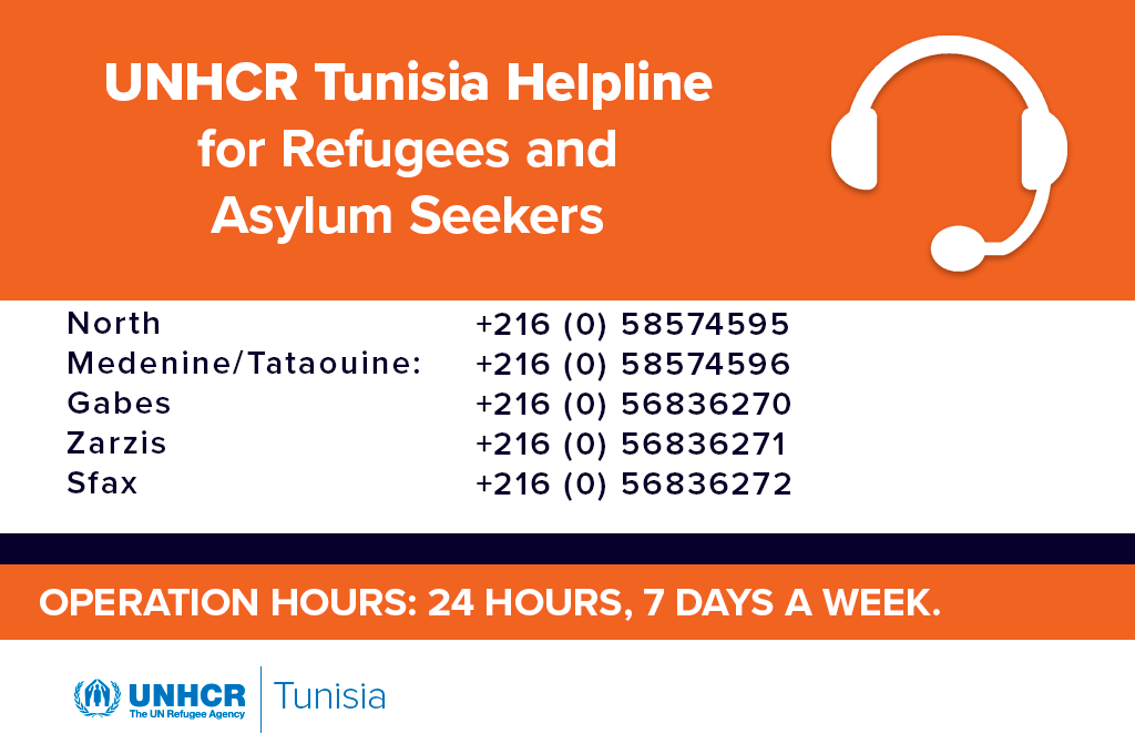 UNHCR Helpline Numbers - Telling the Real Story